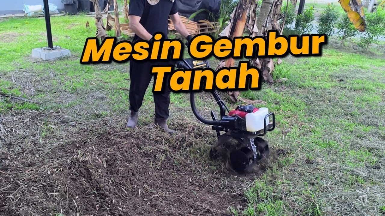 Mesin Gembur Tanah | Romeo Micro Tiller - YouTube