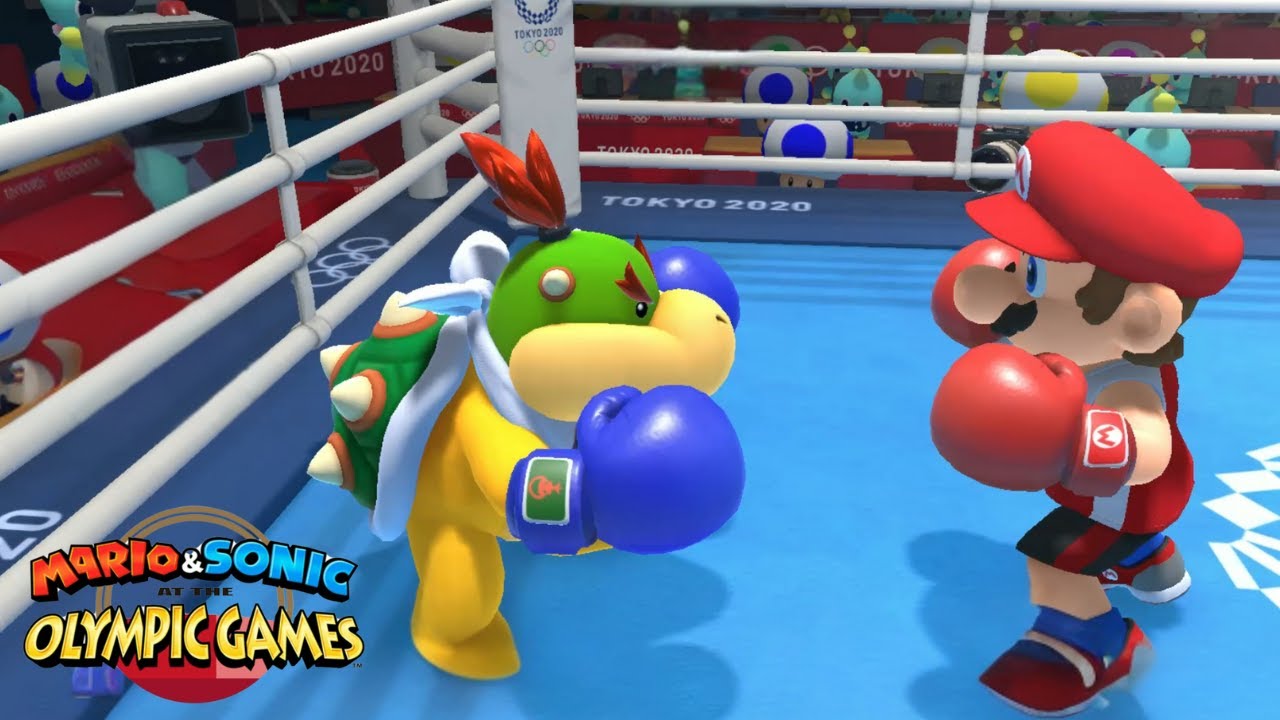 Boxing Hard Gameplay Mario & Sonic At The Olympic Games Tokyo 2020 ...