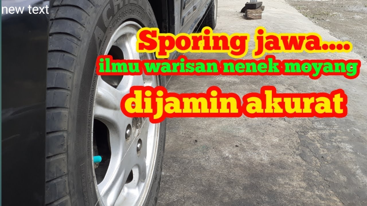 Spooring Ban mencegah ban tipis sebelah....Suzuki karimun kotak - YouTube