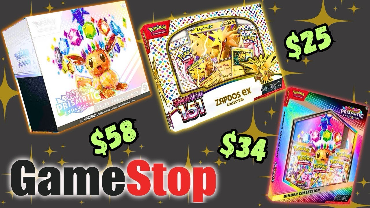 GameStop Is RESTOCKING Prismatic Evolutions and Pokemon 151 UNDER ...