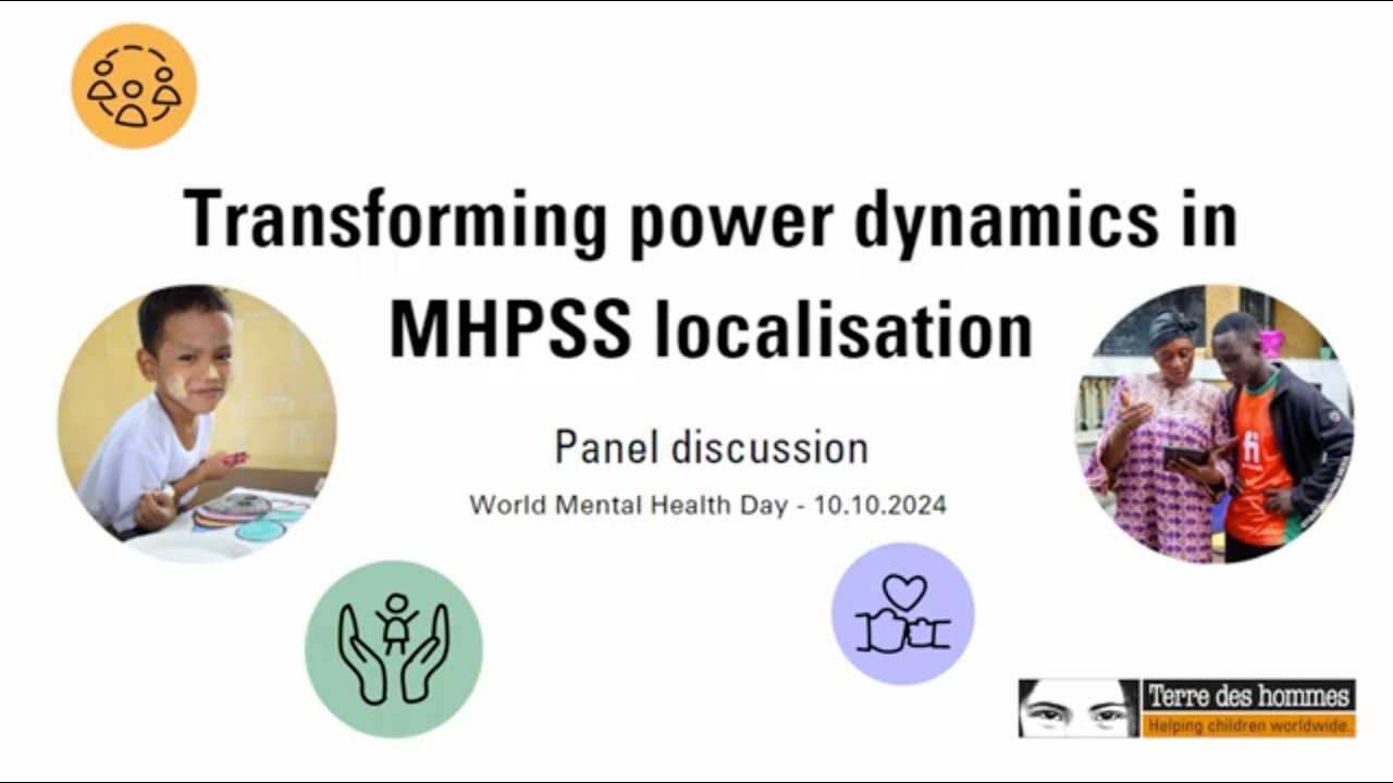 WEBINAR: Transforming power dynamics in MHPSS localisation (World ...