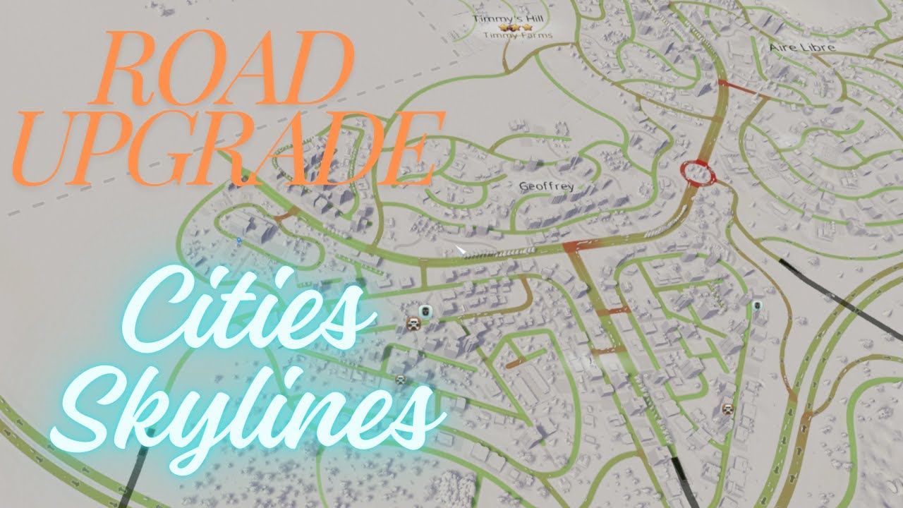 Transforming 4 lane road to 6 lanes. - YouTube