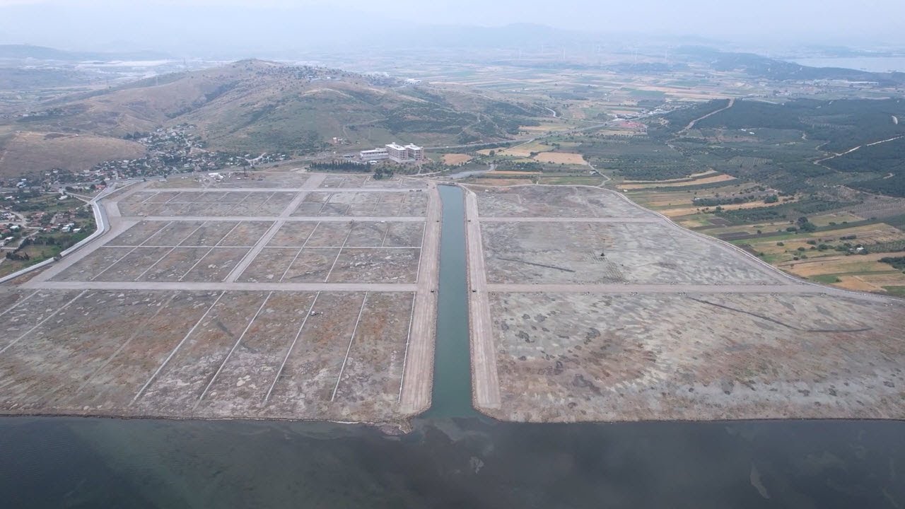 Yatek İzmir-Aliağa Tersane Projesi | Mayıs 2023 Saha Drone Çekimi - YouTube