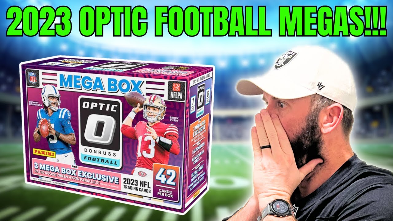 THIS BOX IS IMPOSSIBLE TO GET! 2023 OPTIC FOOTBALL MEGA BOX REVIEW ...