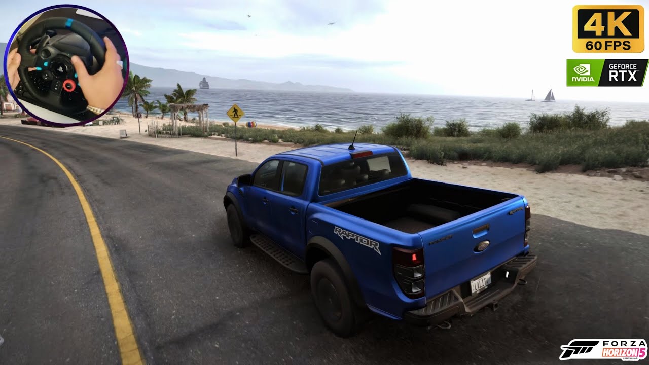 Ford Pickup | Forza Horizon 5 | 4K 60 FPS Gameplay | Logitech G29 ...