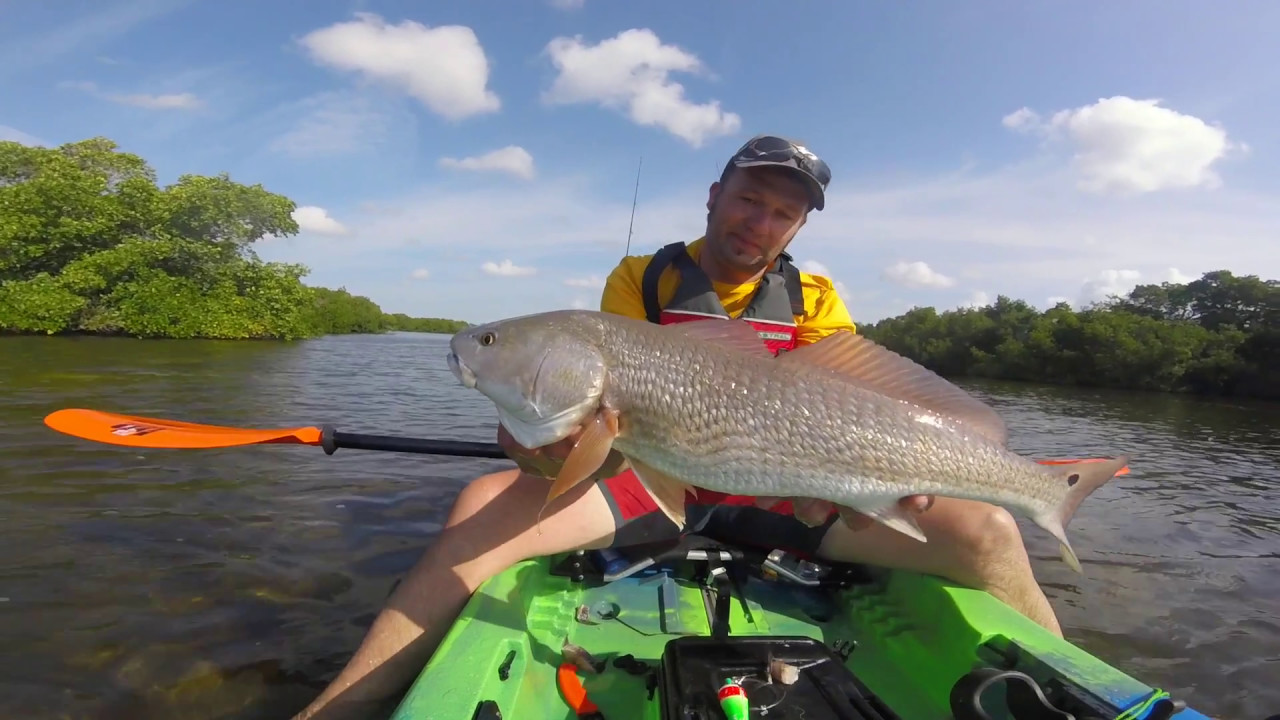 Kayak-Fishing in Florida - YouTube