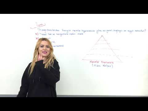 NORMLAR HİYERARŞİSİ SORUSU