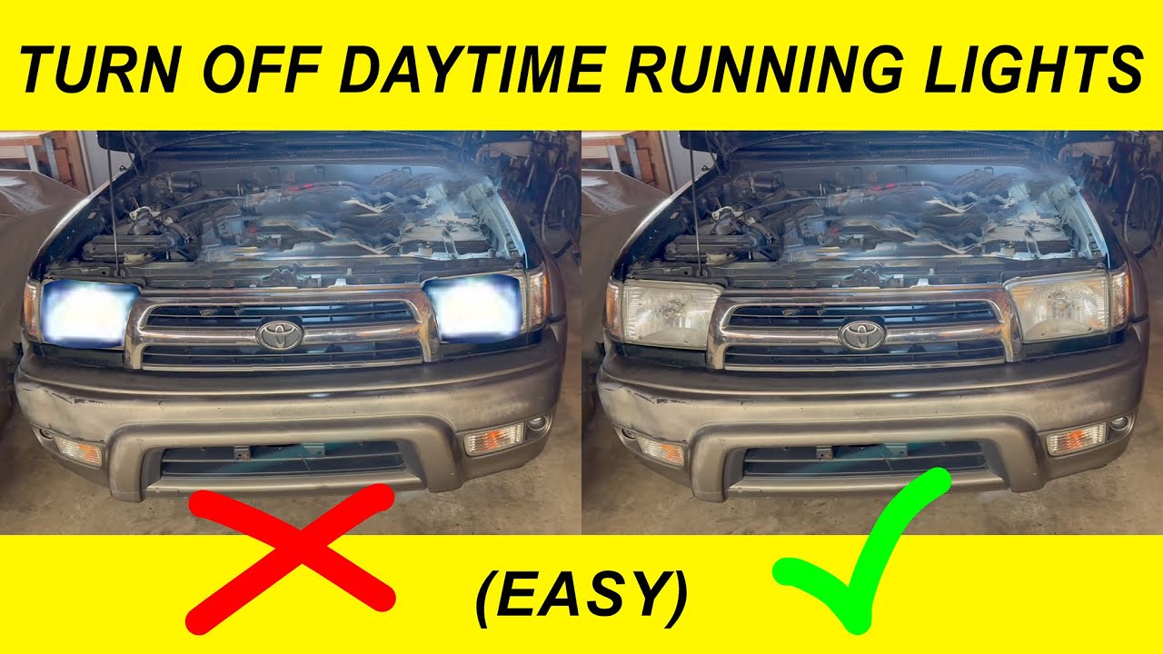 How To Shut Off Daytime Running Lights