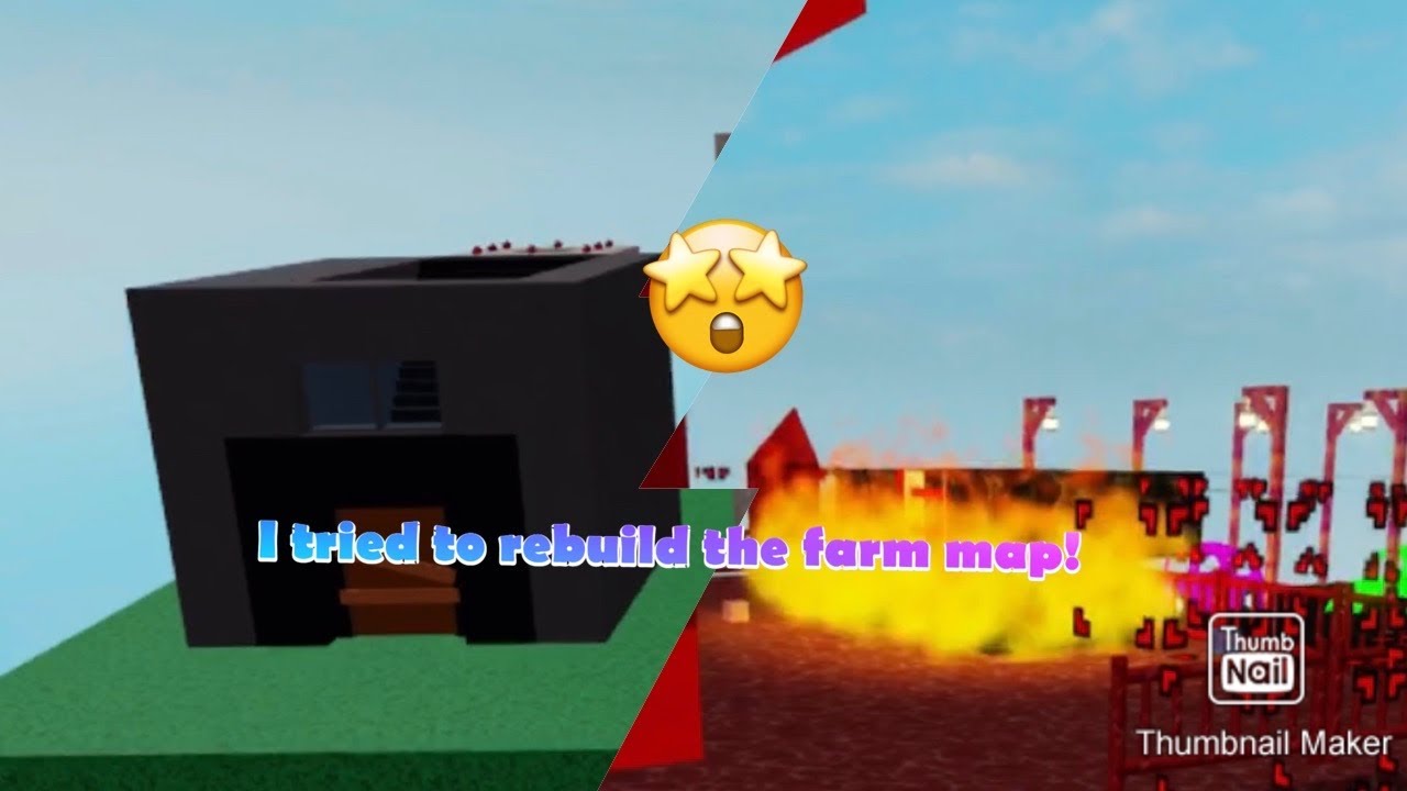 Roblox piggy build mode: I tried to REBUILD The farm map from SUZY ...