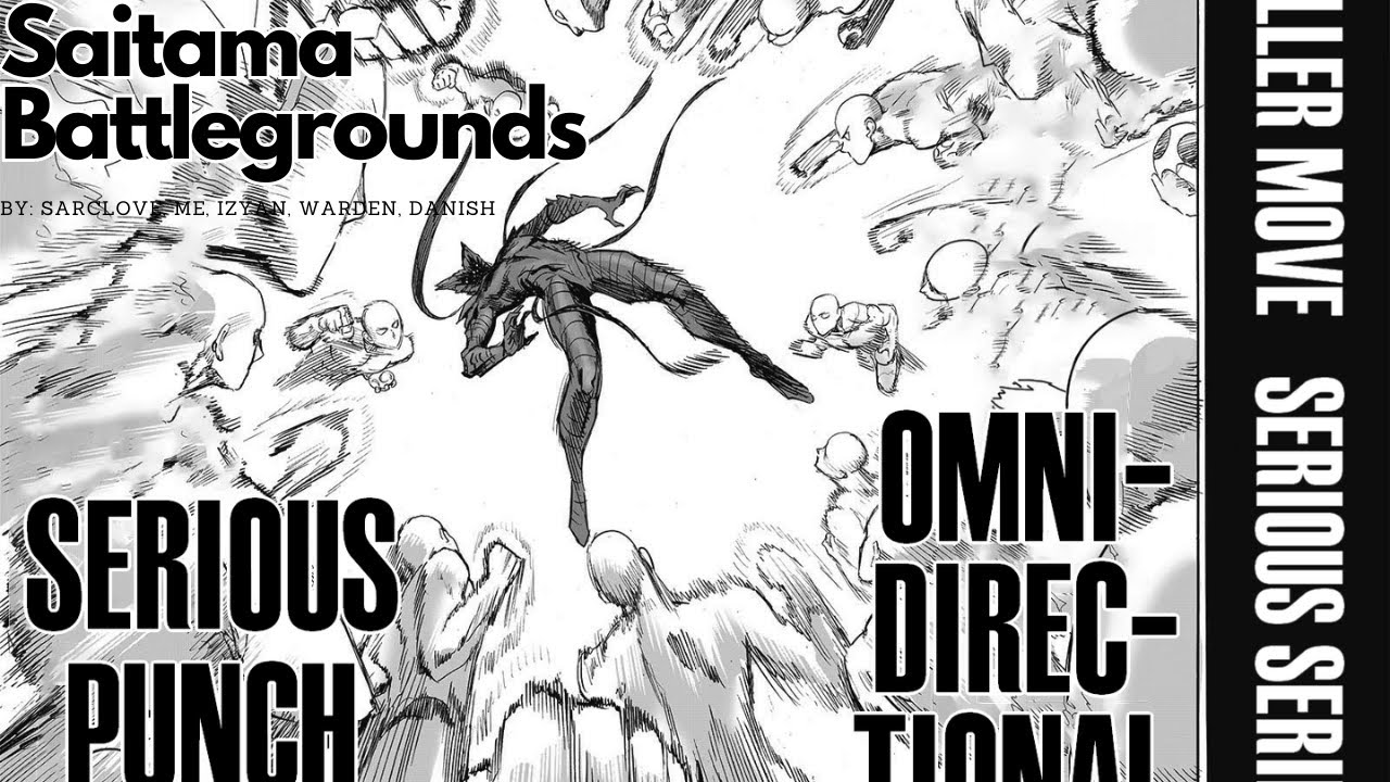 Saitama Battlegrounds Omni-directional Serious Punch - YouTube