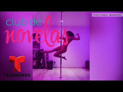 Club de Novelas | María León enloquece con sus movimientos más sexy de Pole Dance | Telemundo