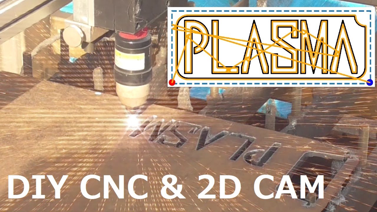 Torchpath Generation with an Original 2D CAM and Cut with a DIY CNC ...