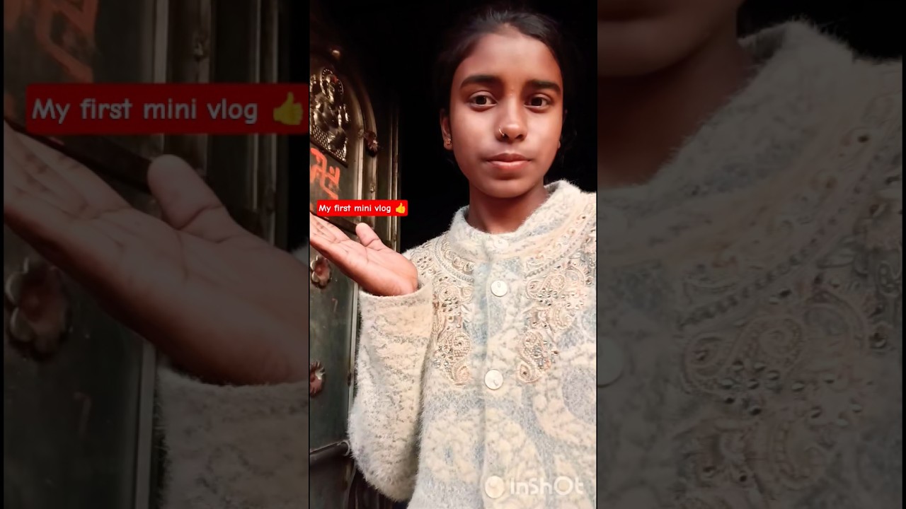 my first mini vlog 👍#mini#vlog #viral #shorts #yt shorts #please #support me guys 😢 - YouTube