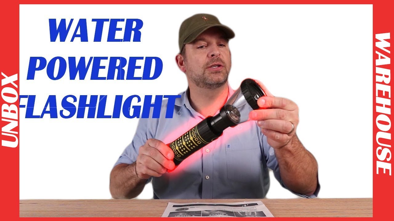Water Powered Flashlight! Introducing the Hydralight 2017. As Seen On ...