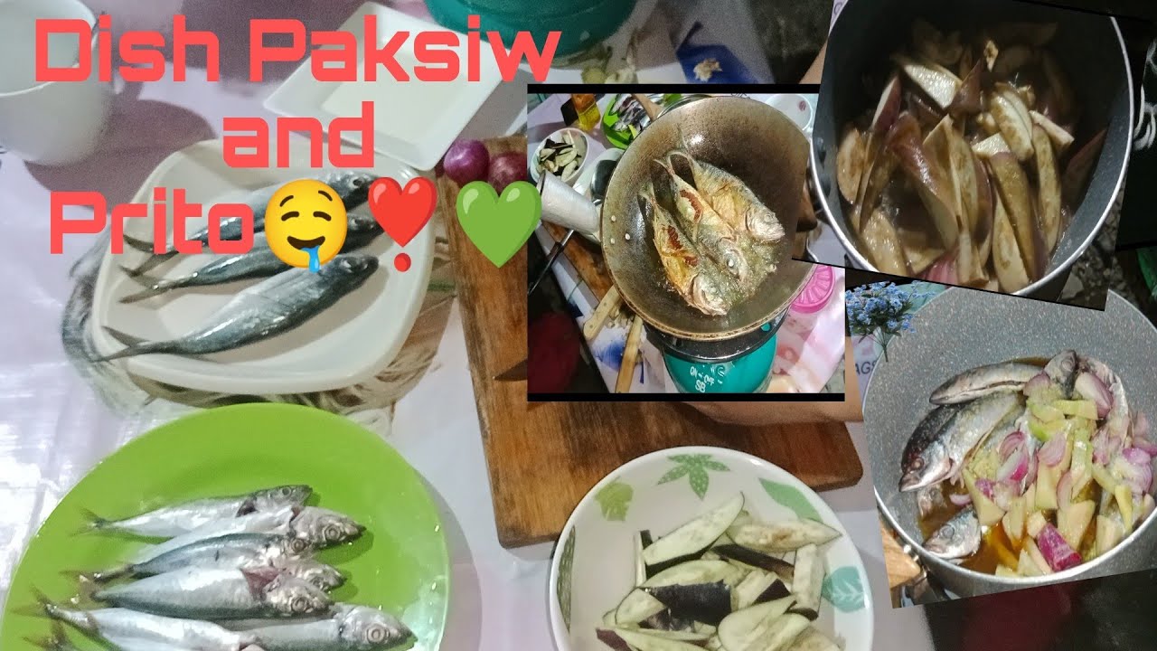 Simpleng Pagkain #Paksiw & #Prito 🐟🐟with 💗💚 - YouTube