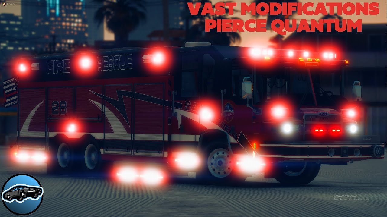 Vast Modifications | [Non-ELS] 2012 Pierce Quantum Rescue [Fire Utility ...