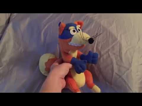 Dora The Explorer Swiper The Fox Talking Plush Toy Video ~ Aww Man! You'll Never Find It Now ...
