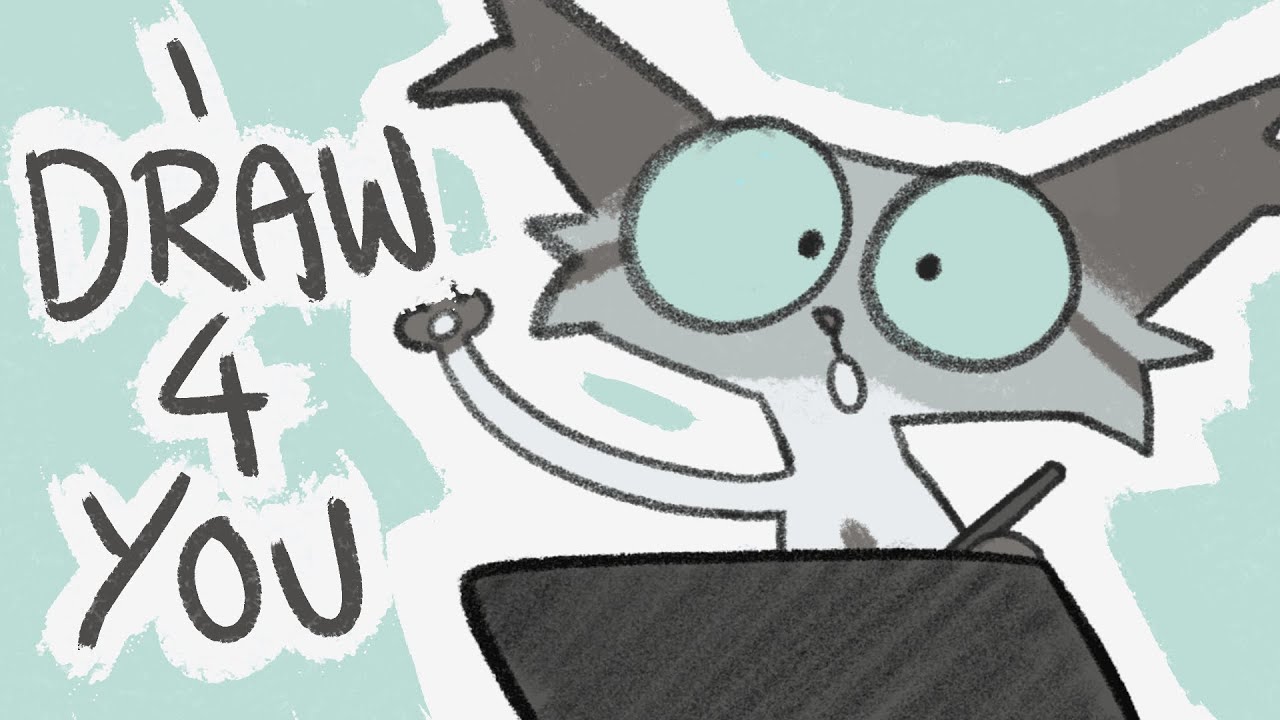 Live Commission Stream! Order a live doodle - YouTube