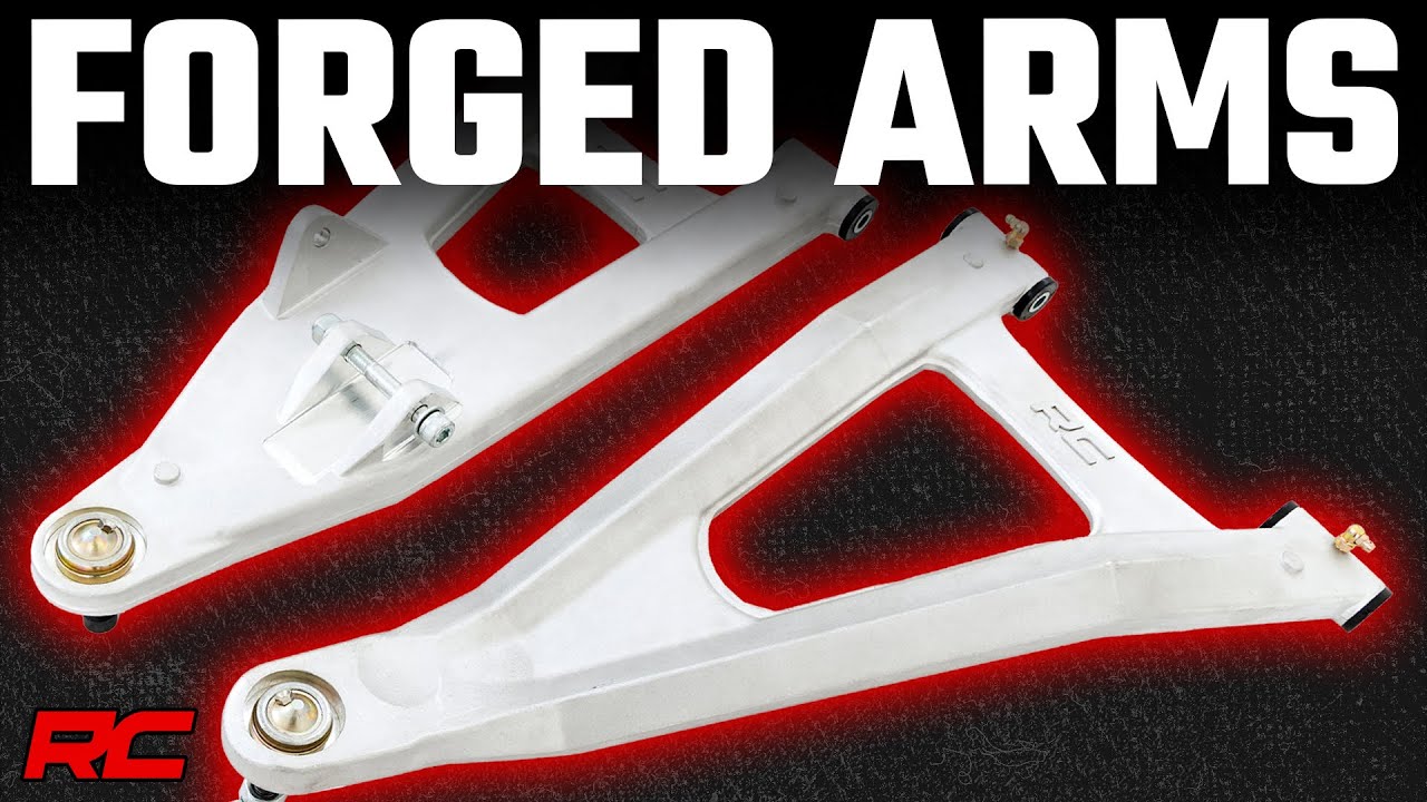 2017-2020 Polaris Ranger Forged Aluminum Forward Offset Arms - YouTube