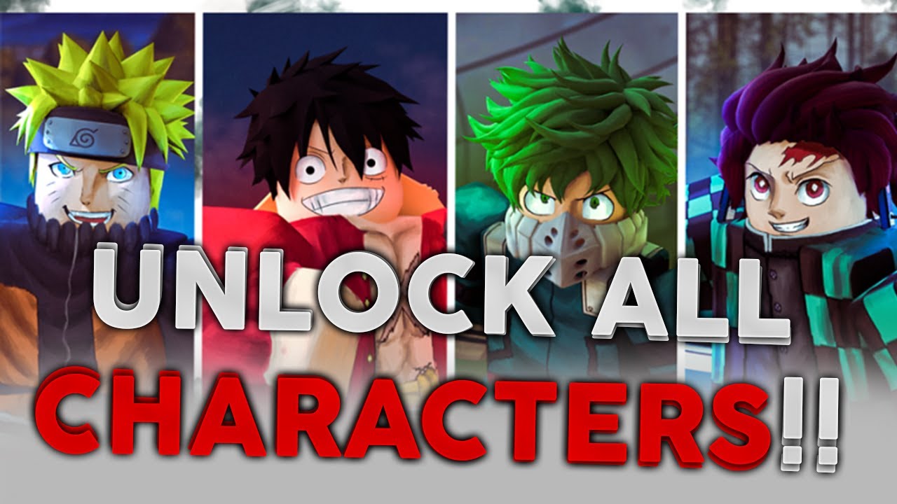 How To Unlock All Characters in Anime Dimensions! Tips and Tricks ...