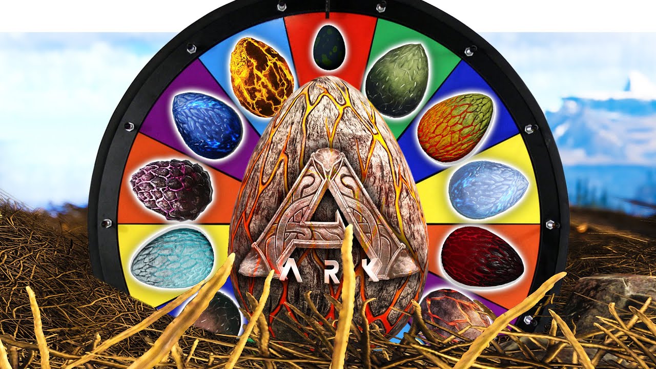 Spin Wheel to Get Every ARK Egg, First Wins - YouTube