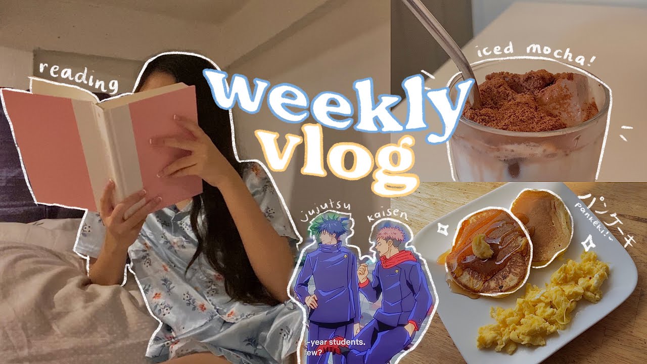 vlog— another week of staying at home ☹️ ; rainy days, lots and lots of ...