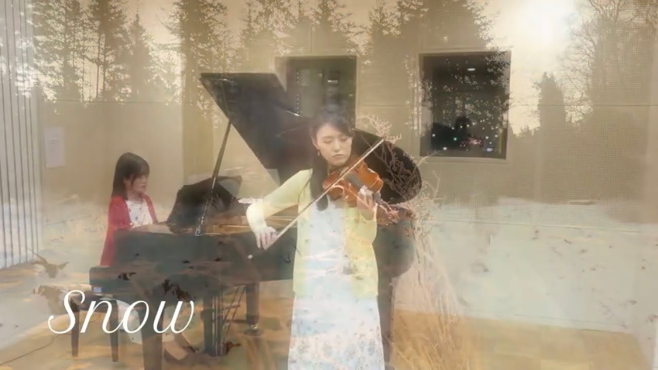 オリジナル曲『snow』 Violin,Piano,Cello,Fluteの四重奏 - YouTube