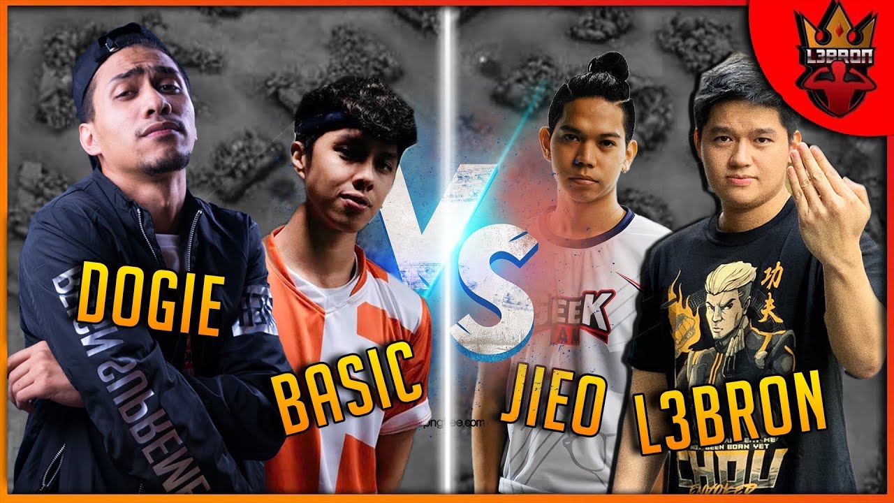 DOGIE & BASIC VS L3BRON & JIEO | MLBB - YouTube