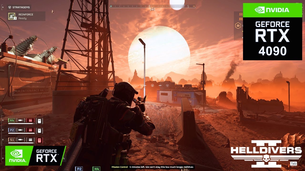 HELLDIVERS 2: DEFEND HELLMIRE on RTX 4090 24GB (4K Maximum Graphics) - YouTube