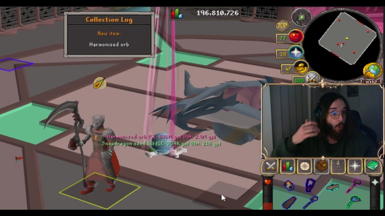 Best drop from Nightmare during OSRS Q & A!! Hilarious timing... - YouTube