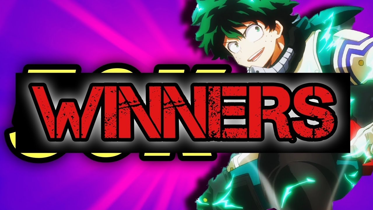 WINNERS of the Anime 'Build Your Team' (50K Subscriber GIVEAWAY ...