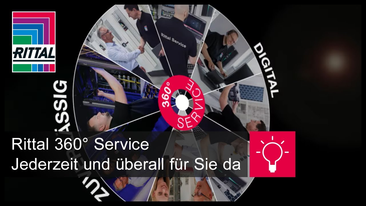 Rittal 360° Service – Jederzeit und überall für Sie da - YouTube