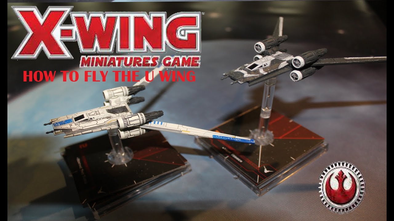 x wing mini how to fly the u wing - YouTube
