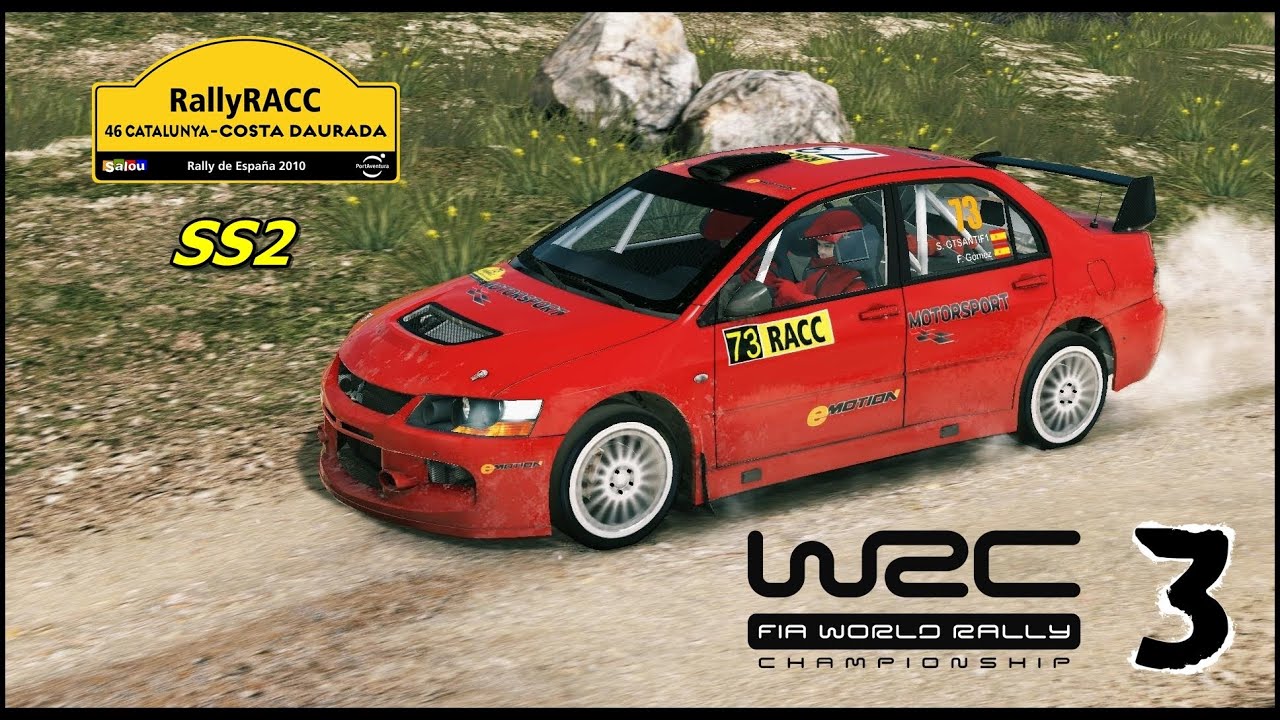 WRC 3 - Mitsubishi Lancer EVO IX - Rally Costa Daurada - Santa Marina ...
