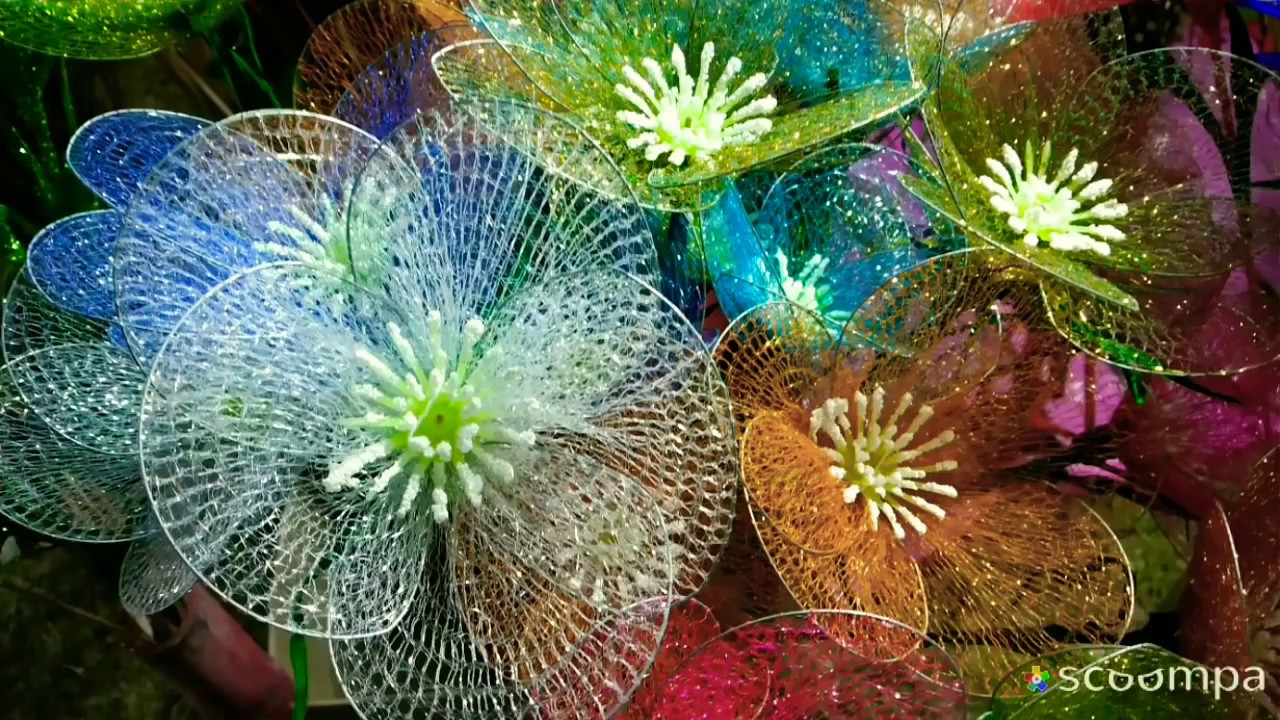 How to make beautiful flower craft guldasta - YouTube