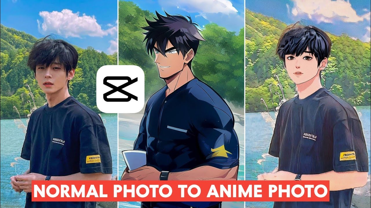 Convert Your Normal Picture Into Anime Picture | Anime Face Video ...