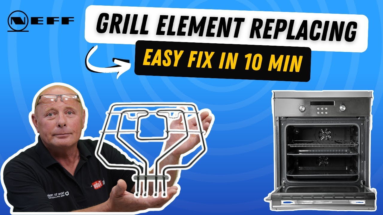 How to replace Neff grill element - YouTube