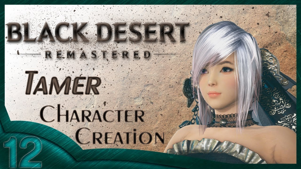 BDO Remastered - Tamer Character Creation - YouTube