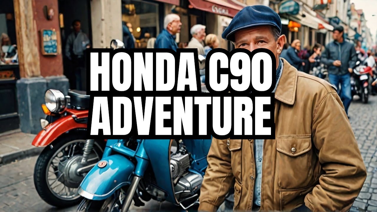 Ed March's Honda C90 Is The Ultimate Adventure Bike - YouTube