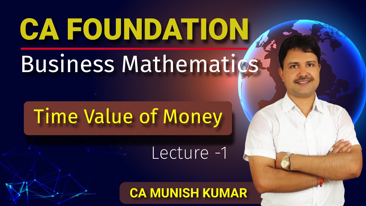 TIME VALUE OF MONEY (S.I ) || BY CA MUNISH KUMAR || ADROIT INSTITUTE OF COMMERCE - YouTube
