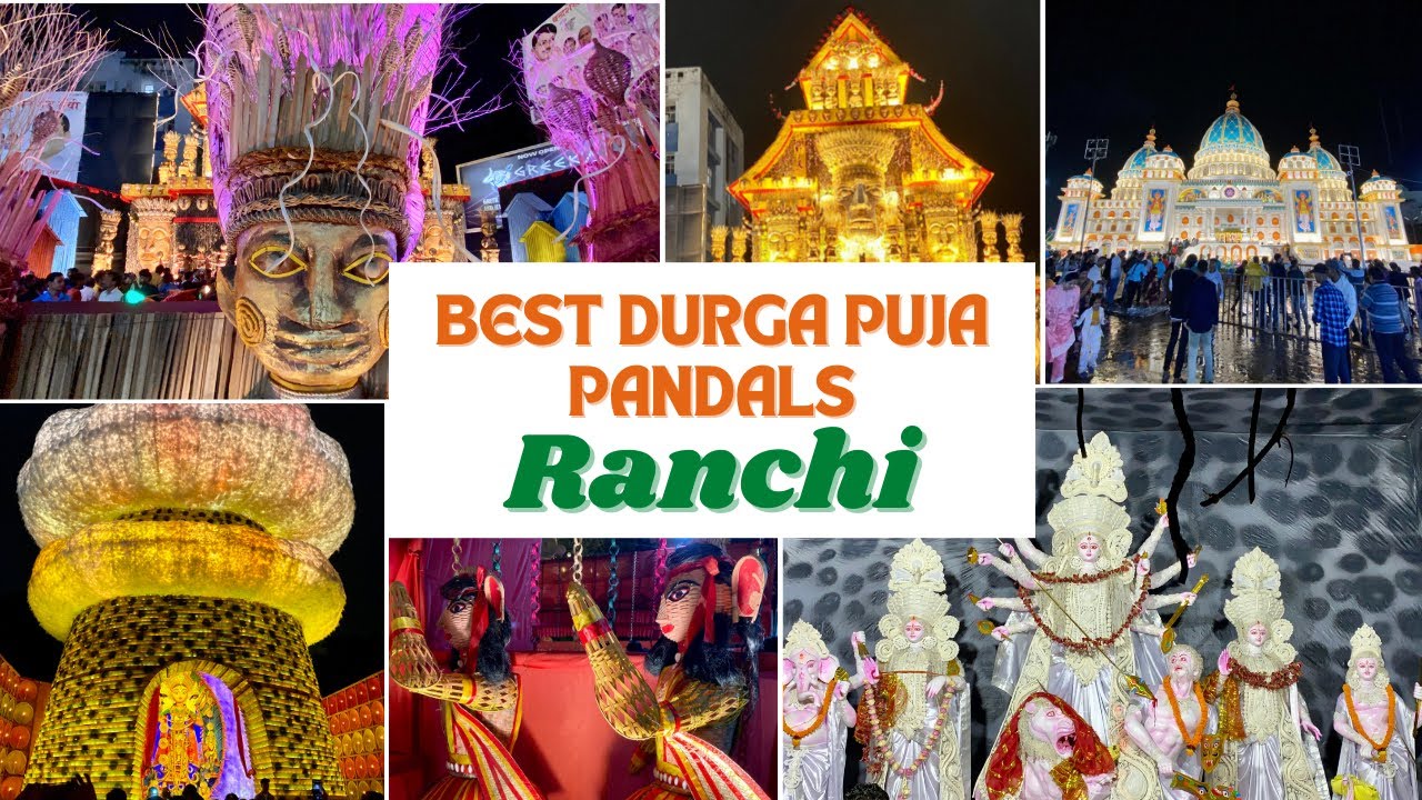 Ranchi Durga Puja Pandal 2022 | Best Durga Puja Pandals - YouTube
