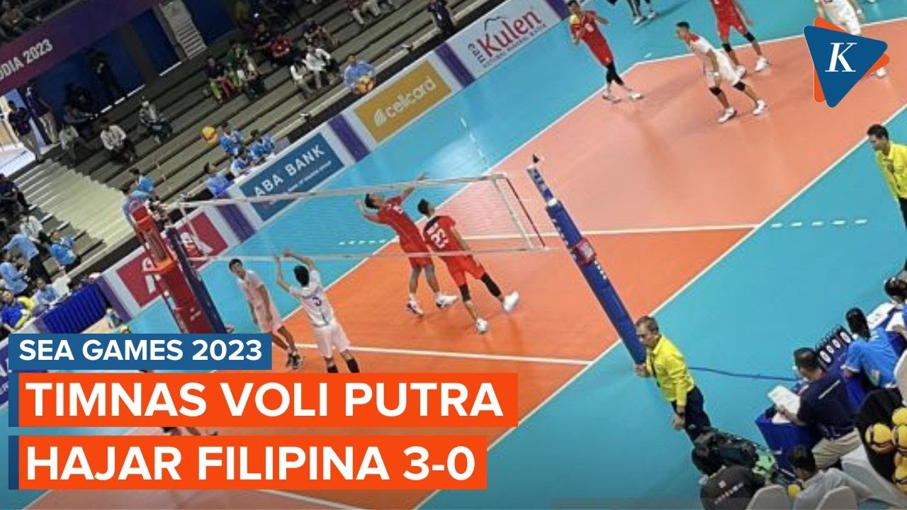 Hasil Timnas Voli Putra Di Sea Games 2023 Indonesia Hajar Filipina