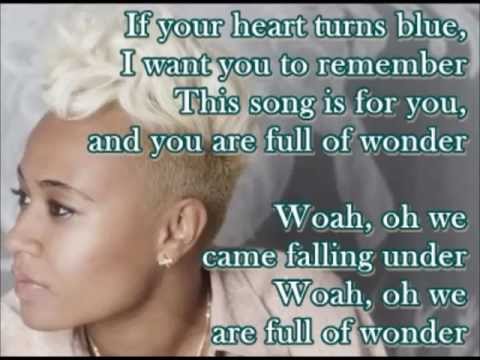 Emeli Sandé Wonder Lyrics - YouTube