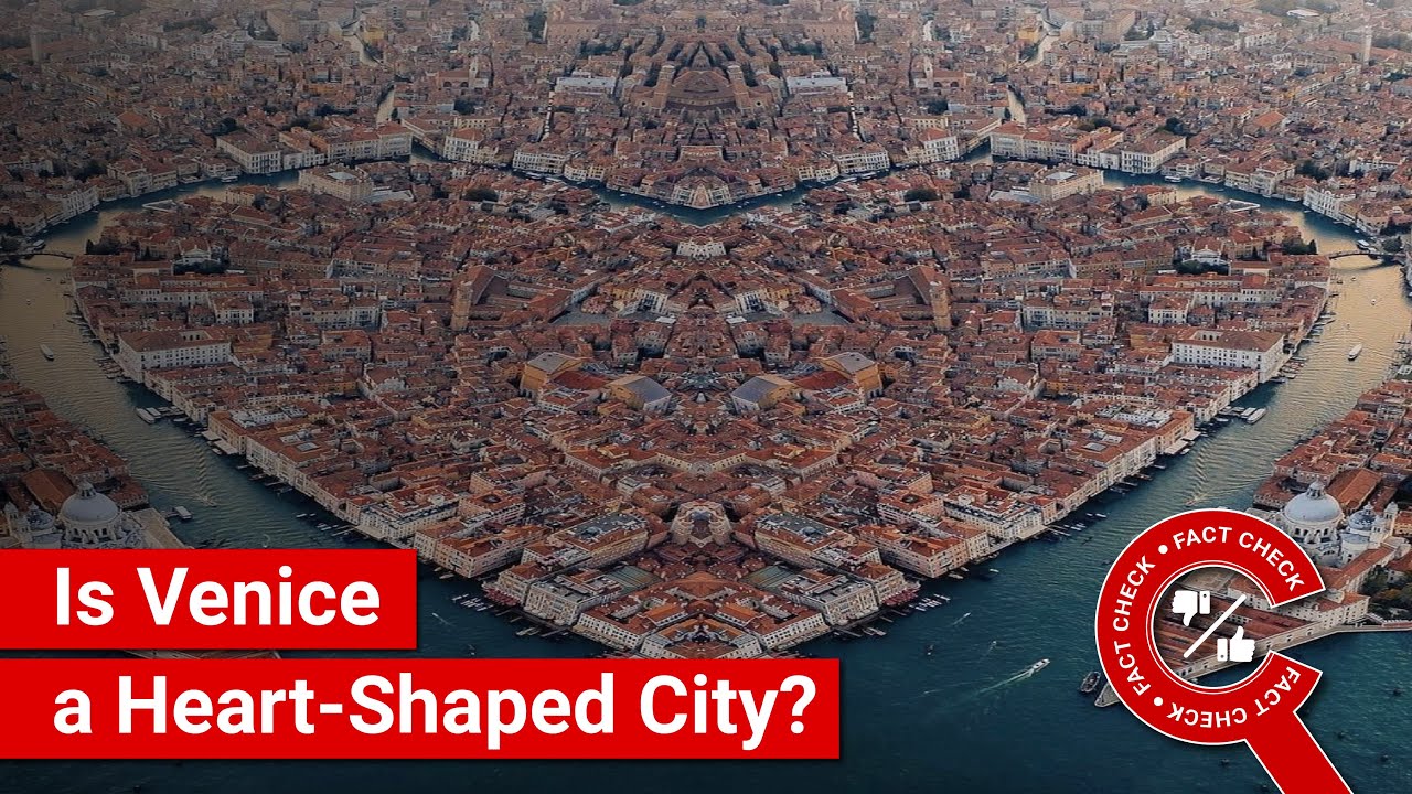 FACT CHECK: Viral Image Shows that Venice, Italy Is a Heart-Shaped City ...