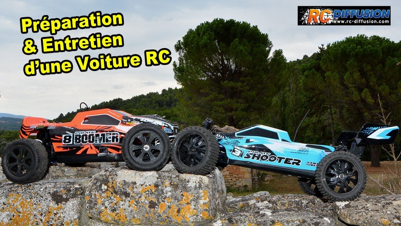 Préparation et entretien d'une Voiture RC 1ère partie - YouTube