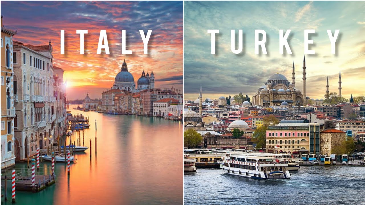 Italy vs Turkey 8K drone video - YouTube