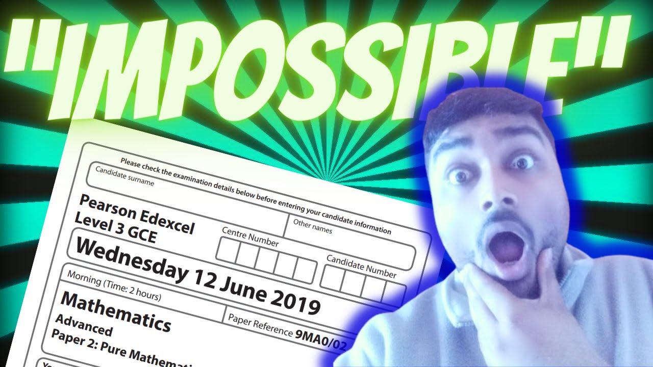 The "Impossible" A-Level Maths Problem Made Easy - YouTube