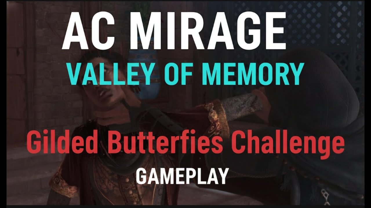 AC Mirage Gilded Butterflies Challenge (Treasurer) - YouTube