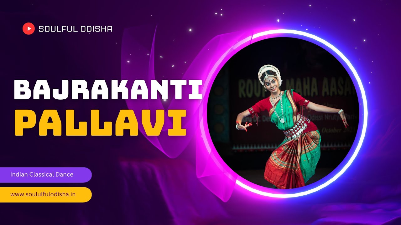 Beautiful Odissi Presentation - Bajrakanti Pallavi by Swarnanki Das ...