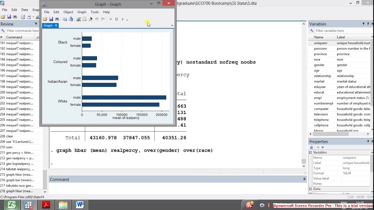 Stata Video #15 - YouTube